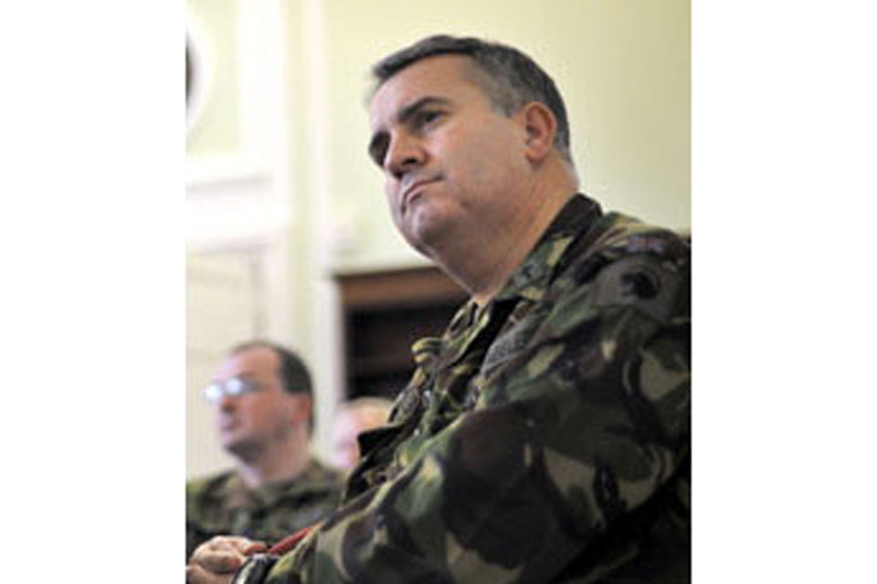 Army chaplain brings comfort to the front line - GOV.UK