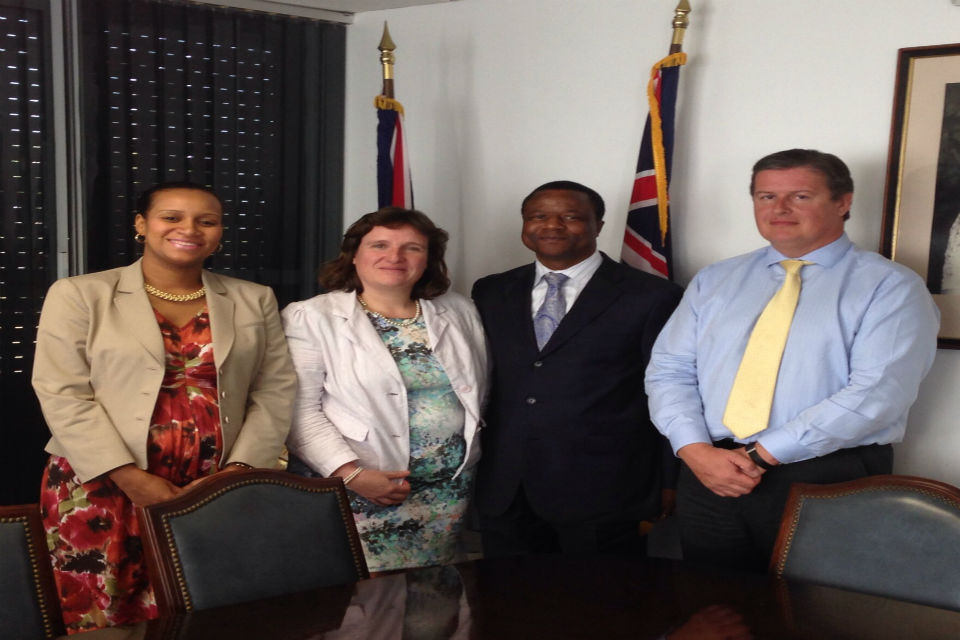 Acting Governor meets UN refugee delegation - GOV.UK