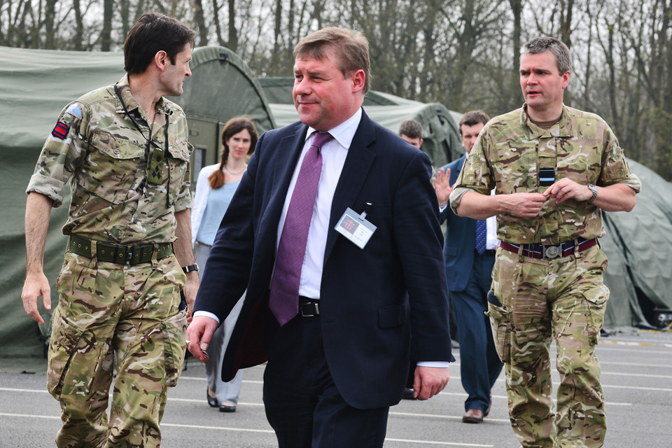 Europe's largest military exercise impresses minister - GOV.UK