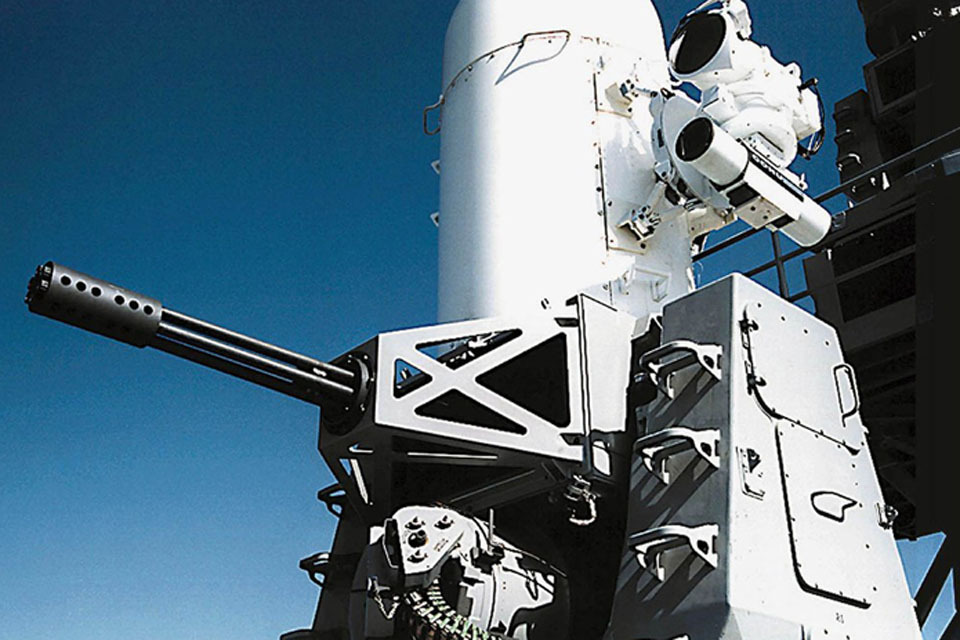 More Phalanx systems for Royal Navy - GOV.UK