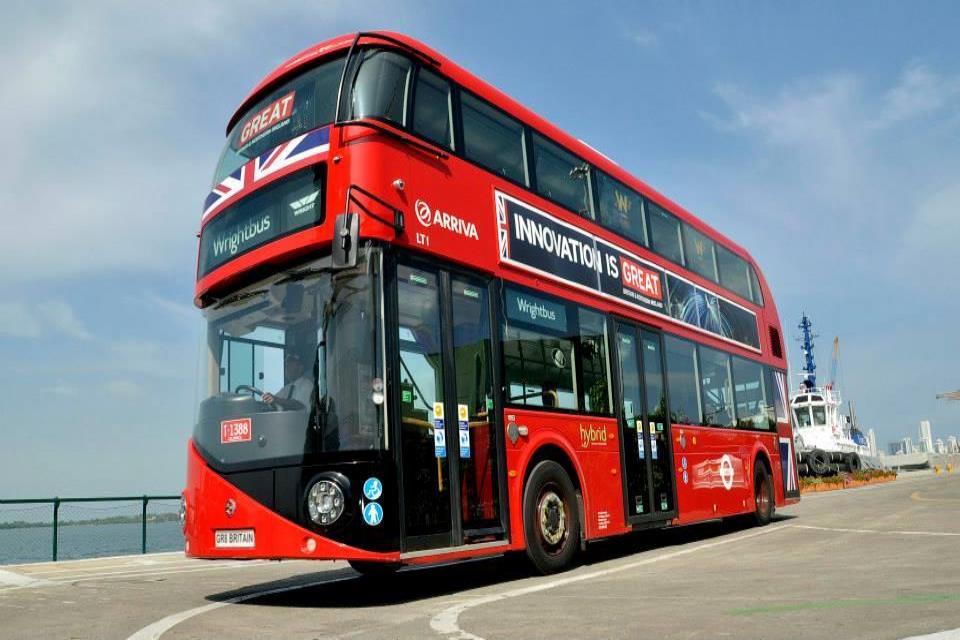 Iconic GREAT British bus arrives for Korea tour - GOV.UK