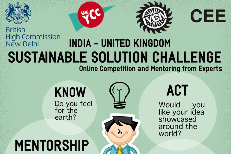 The India-UK Sustainable Solutions Challenge winners announced - GOV.UK