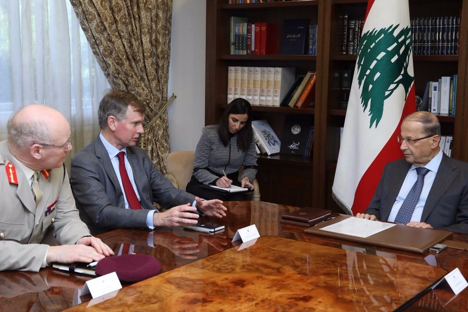 General Sir John Lorimer in Lebanon, supporting LAF - GOV.UK