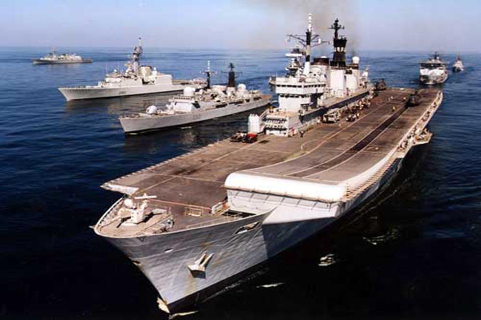 HMS Illustrious visits Dublin - GOV.UK