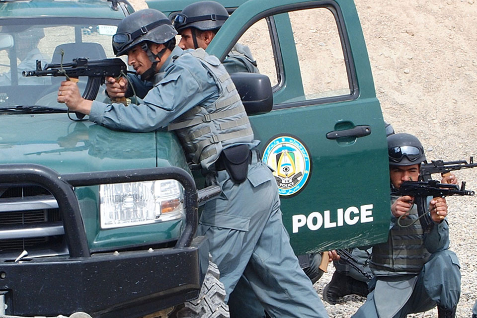 Tigers take over lead for mentoring Afghan National Police - GOV.UK