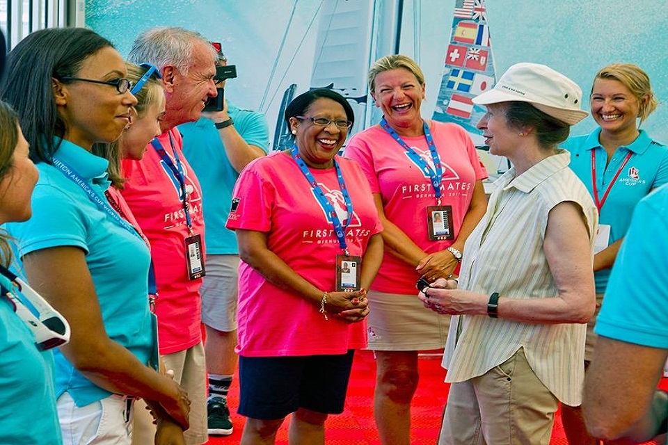 HRH The Princess Royal visits Bermuda for the America's Cup - GOV.UK