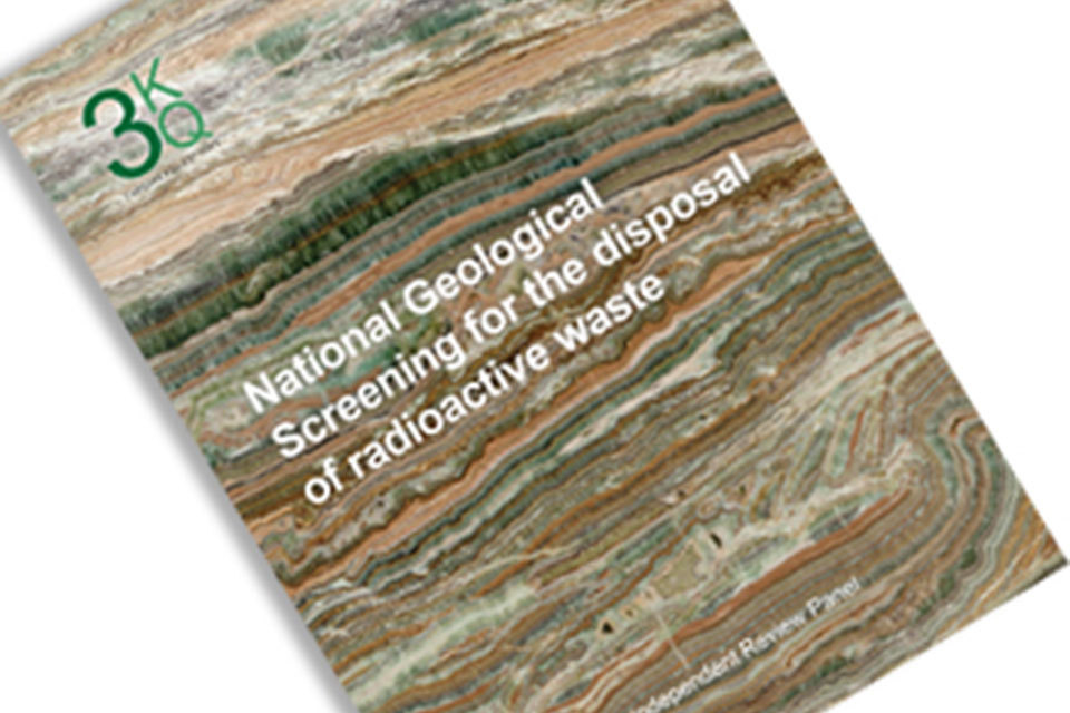 National Geological Screening report - GOV.UK