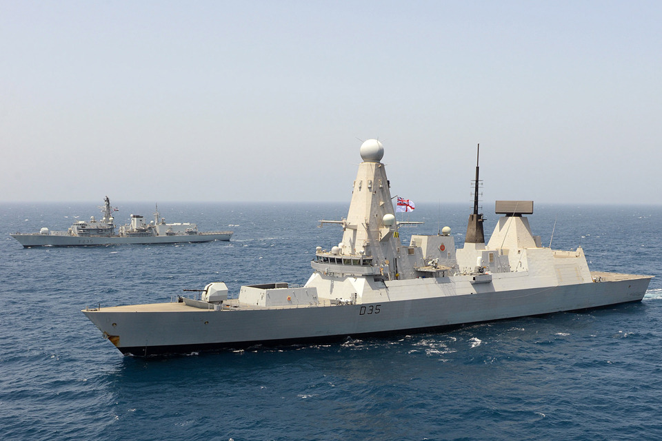 Sailors sit GCSEs at sea - GOV.UK