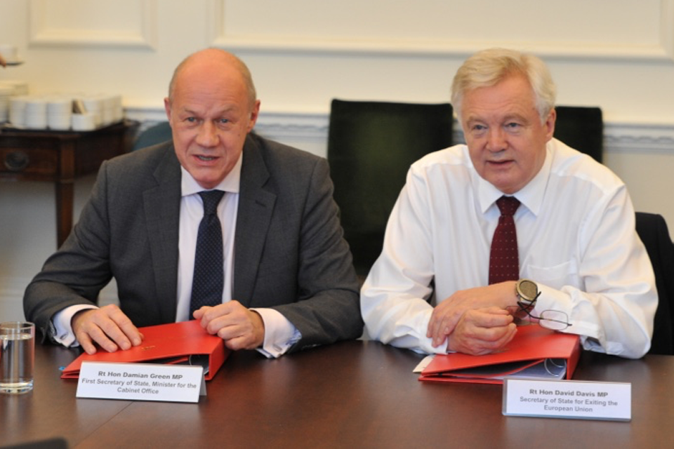 Progress made at EU talks with devolved governments - GOV.UK