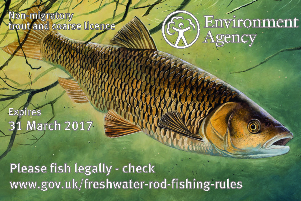 Environment Agency unveils new rod licence images - GOV.UK