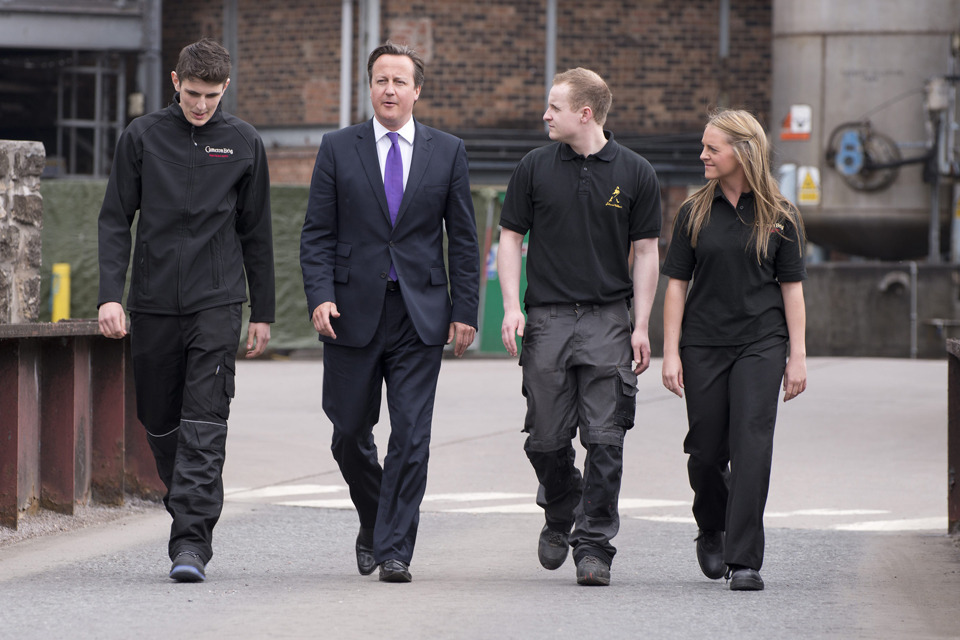 Prime Minister visits Diageo distillery to see how renewable energy is ...