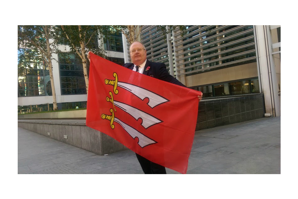 Essex flag flies in the heart of government - GOV.UK