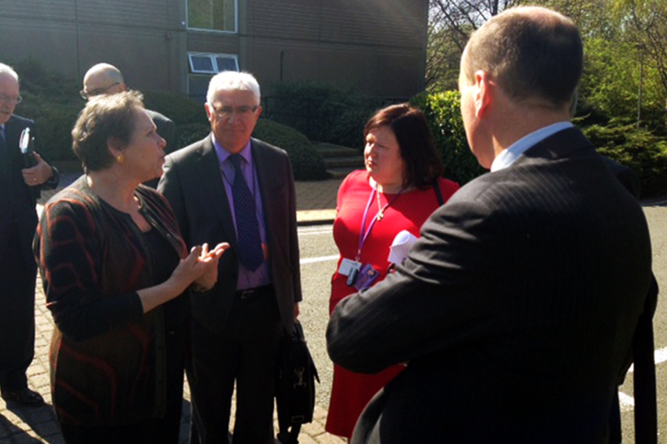 Baroness Kramer visits Derby and Nottingham to see how HS2 could ...