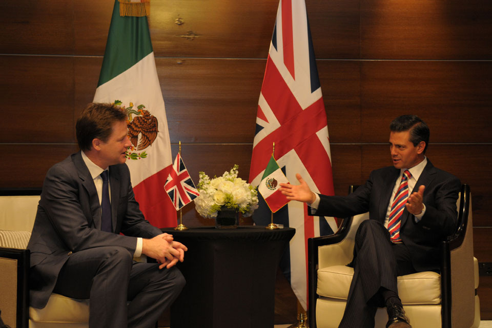 Deputy Prime Minister meets Mexican President - GOV.UK
