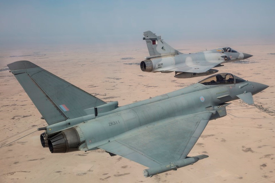 Royal Air Force Typhoons Begin Joint Training with QEAF - GOV.UK