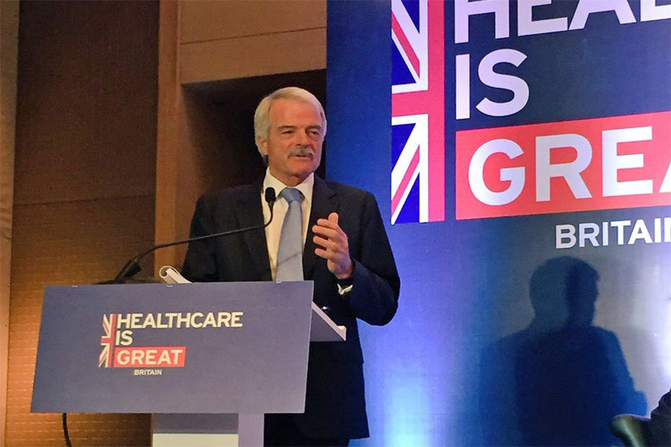 NHS Chairman brings British smart healthcare providers to India - GOV.UK