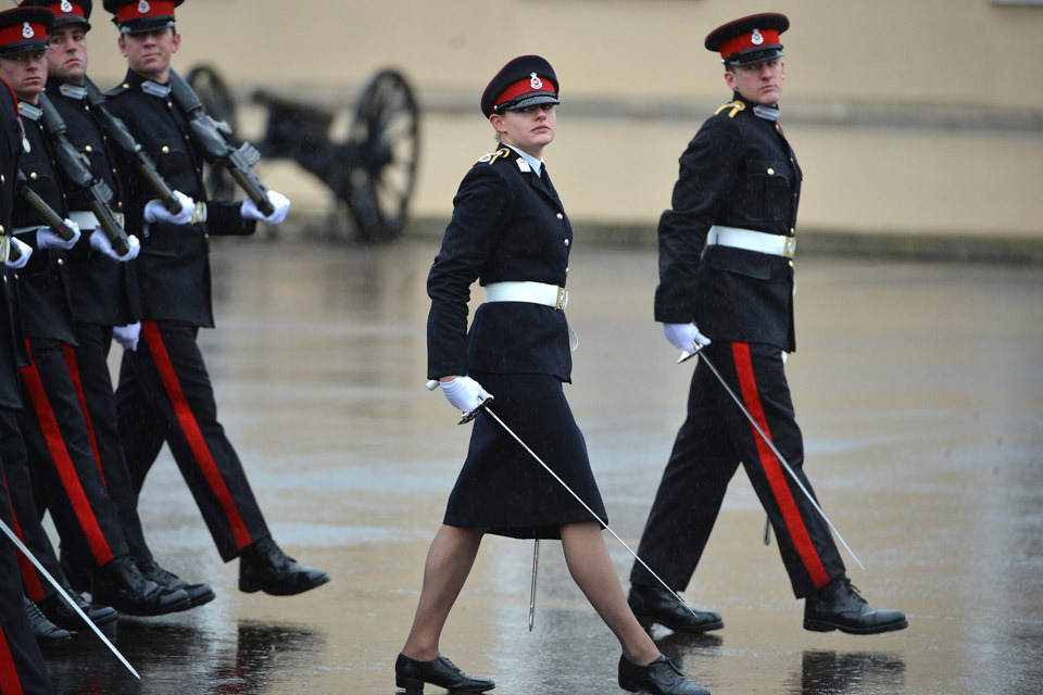 Female Officer Cadet wins Sandhurst's Sword of Honour - GOV.UK