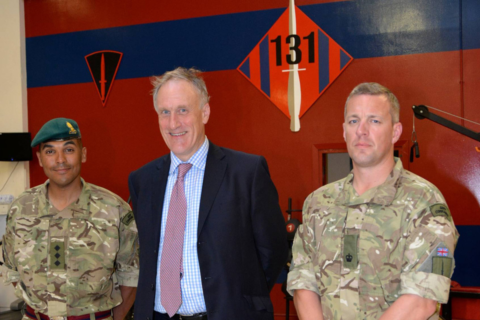 New Minister for Reserves visits commando engineer reservists - GOV.UK