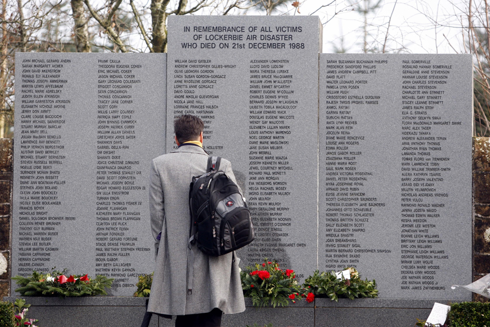 25th anniversary of the Lockerbie tragedy: Nick Clegg's message - GOV.UK