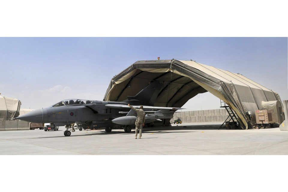 Two RAF squadrons work together to protect Kandahar - GOV.UK