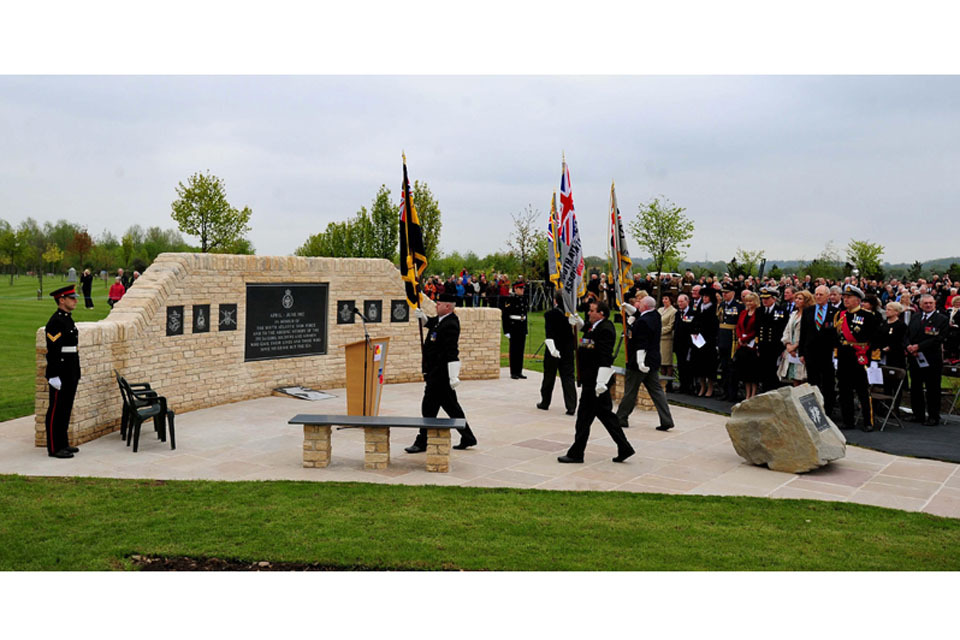 New national Falklands memorial unveiled - GOV.UK