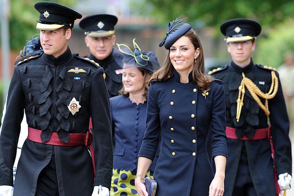 Irish Guards receive Afghanistan medals from Duke and Duchess of ...