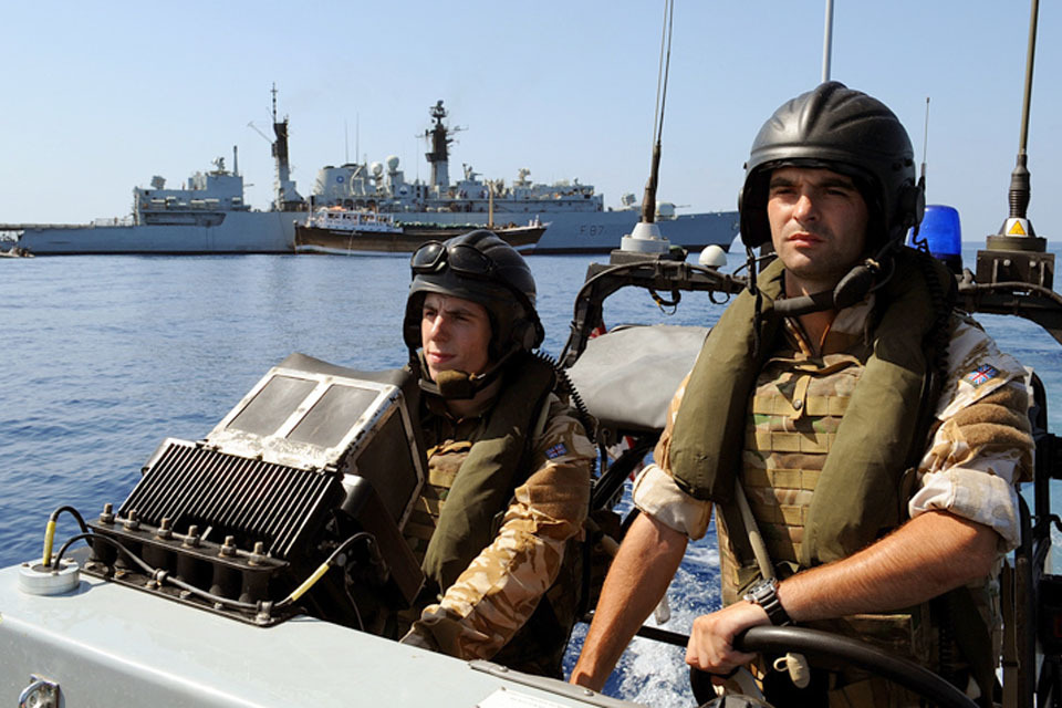 HMS Chatham destroys pirate boats - GOV.UK