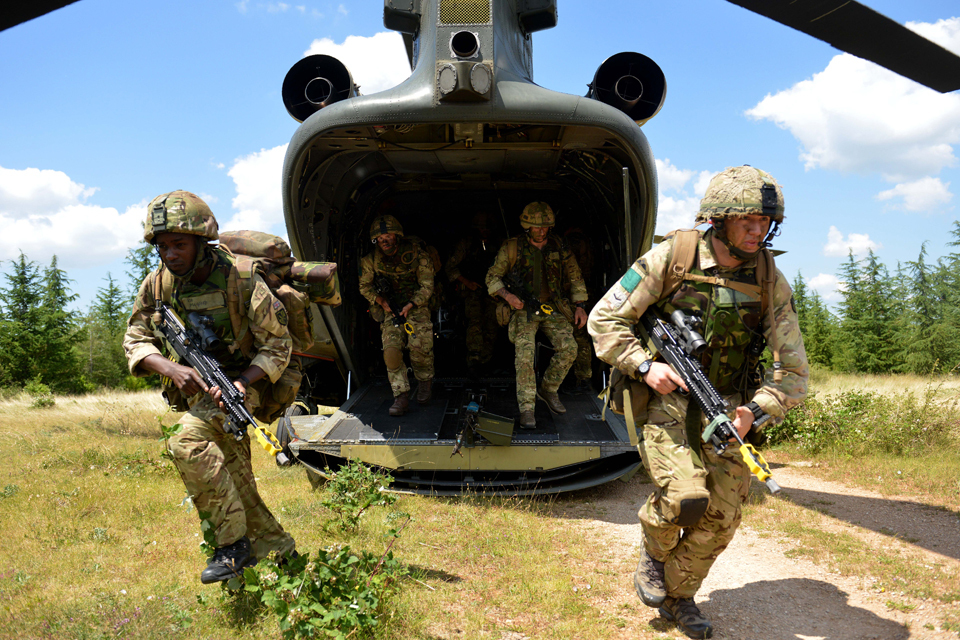 British and French forces train together - GOV.UK