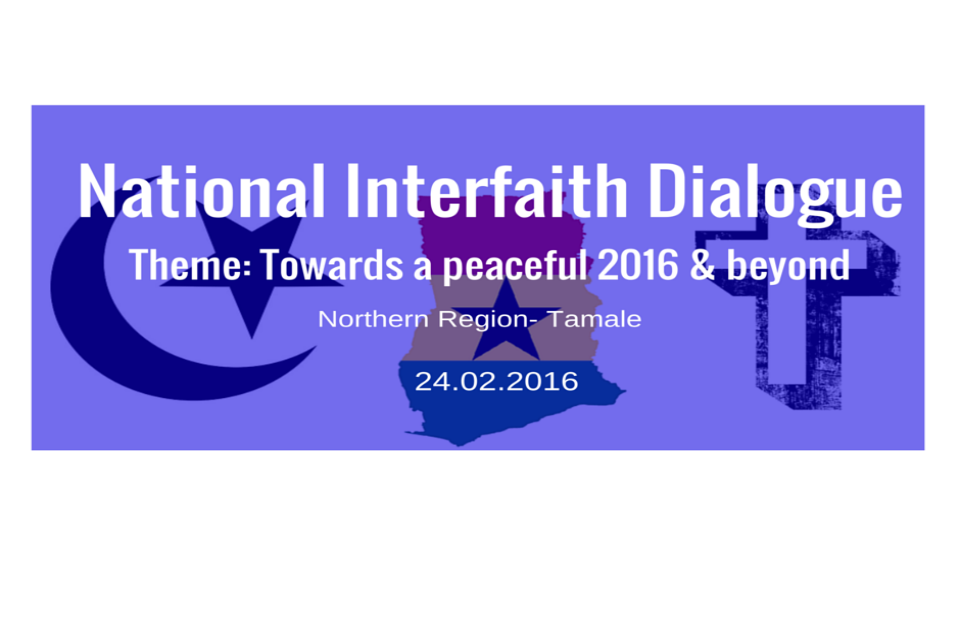 National Interfaith Dialogue: Towards a peaceful 2016 and beyond - GOV.UK