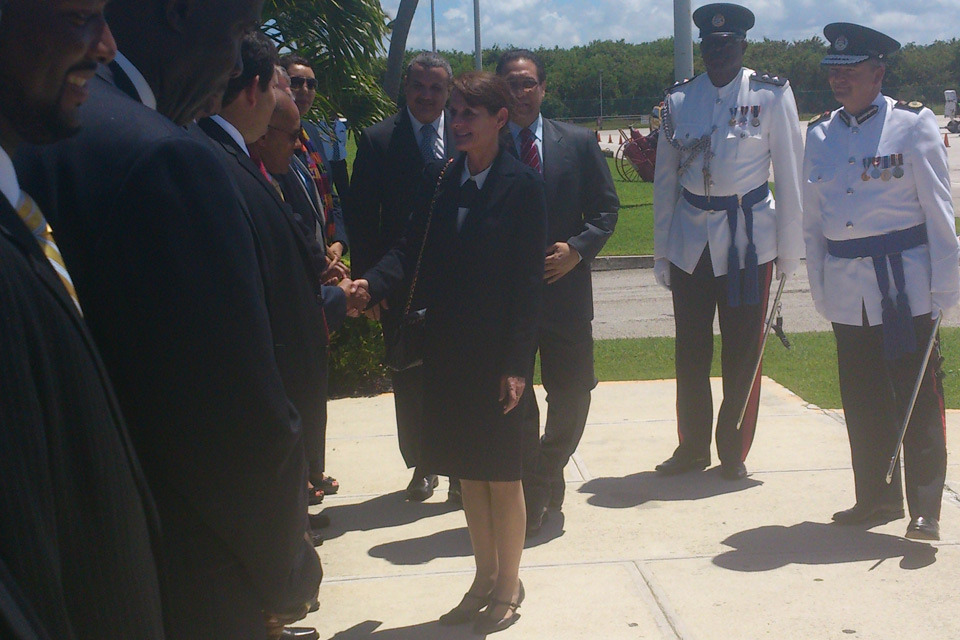 Governor Kilpatrick arrives - GOV.UK