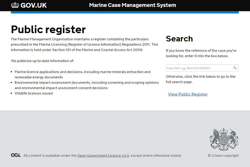 Changes to licensing public register bring greater transparency - GOV.UK