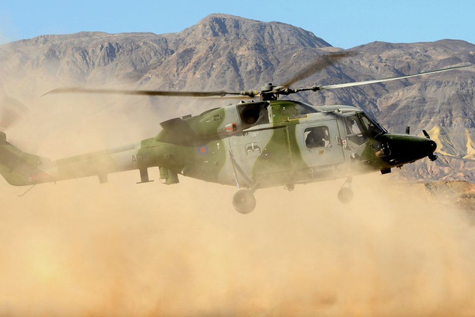 Navy Lynx crews train in US for Afghanistan ops - GOV.UK