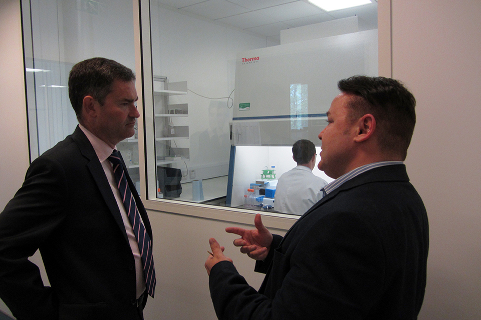 Exchequer secretary visits Cambridge to meet local entrepreneurs - GOV.UK