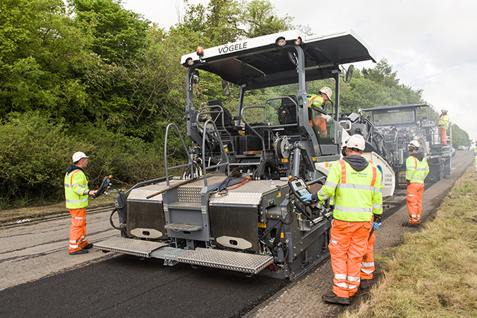 New resurfacing technology a UK first - GOV.UK