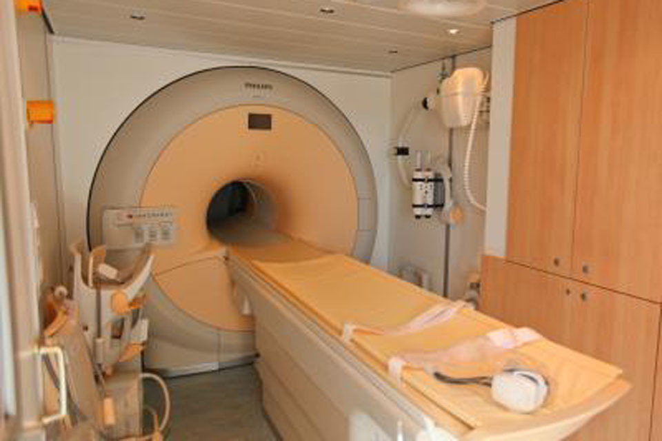 MRI scanner centre opens in Bastion Hospital - GOV.UK