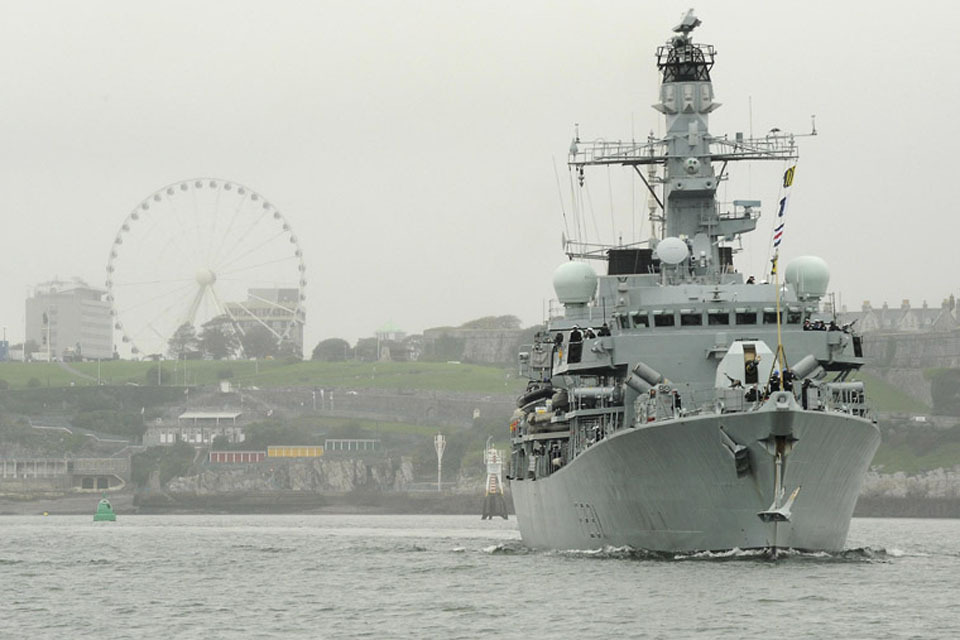 Her Majesty's Ship Argyll visited Ghana - GOV.UK