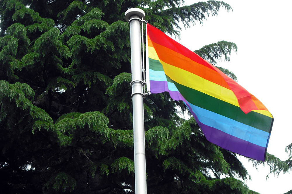 Flying the rainbow flag for IDAHO - GOV.UK
