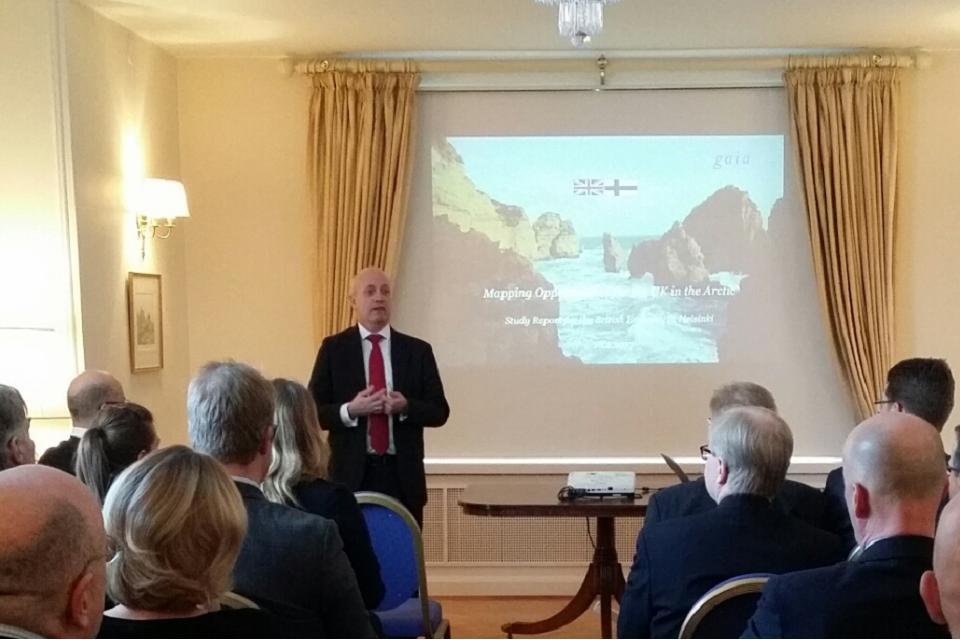 British Embassy Helsinki explores Arctic opportunities - GOV.UK