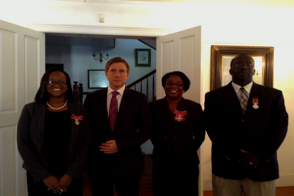 Governor presents Queen's birthday honours medals - GOV.UK