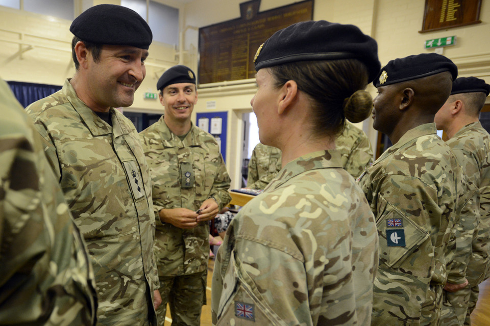 Reserve soldiers recognised for Afghan tour - GOV.UK
