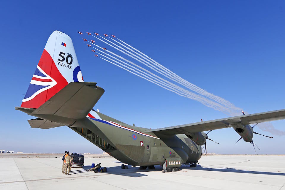 Red Arrows return to UK after historic tour - GOV.UK
