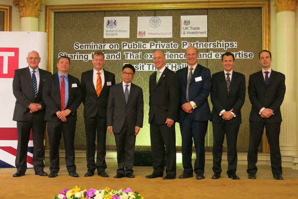 UK shares Public-Private Partnerships expertise with Thailand - GOV.UK