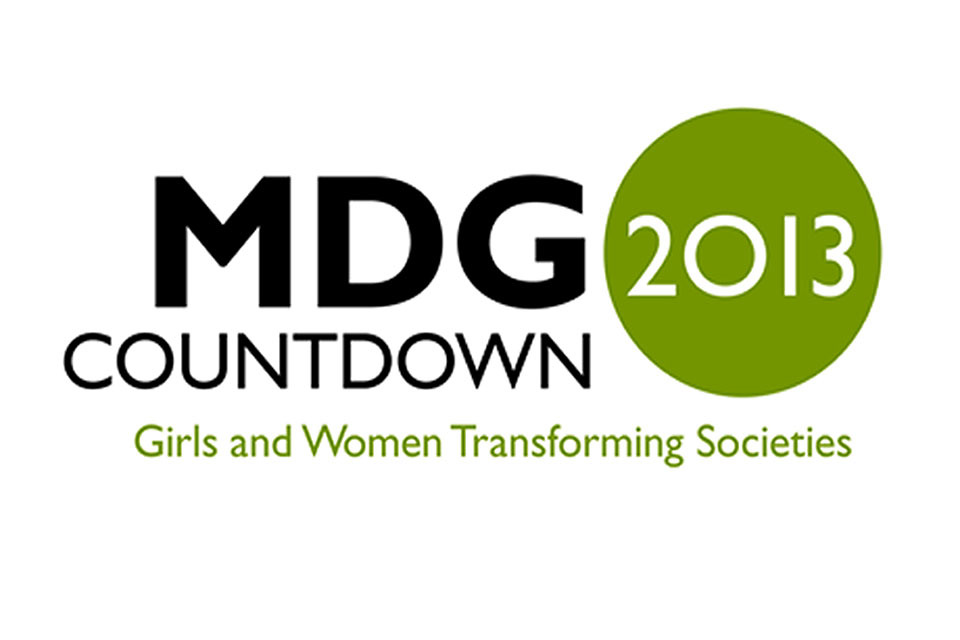 MDG Countdown 2013 - GOV.UK