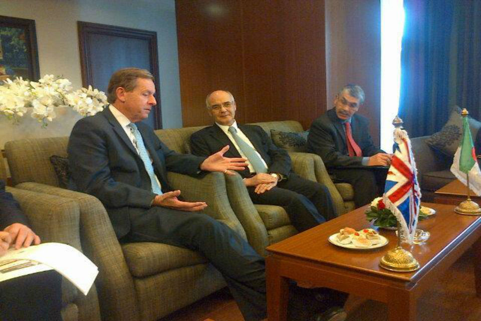 Lord Risby visit to Algiers - GOV.UK