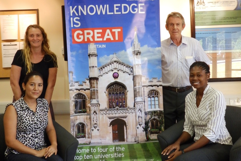 Chevening Award recipients head for the UK - GOV.UK