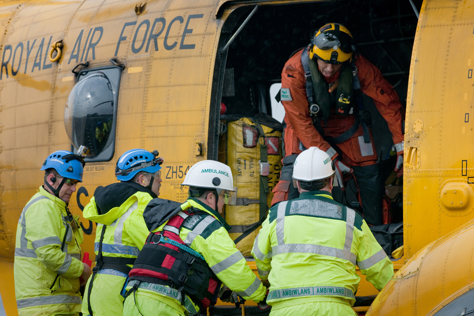 Rescue capabilities put to the test - GOV.UK