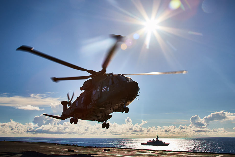 Royal Navy and Royal Marines train alongside partner naval forces - GOV.UK
