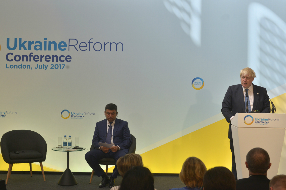 Watch proceedings: Ukraine Reform Conference - GOV.UK