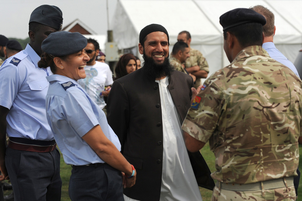 Armed Forces at Living Islam Festival - GOV.UK