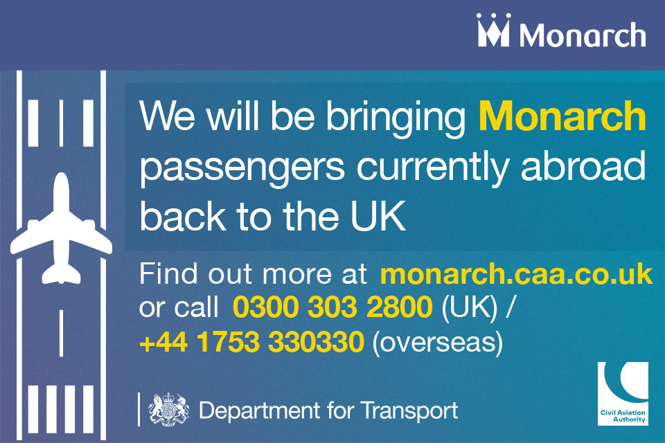 Government launches huge repatriation effort after Monarch collapse ...